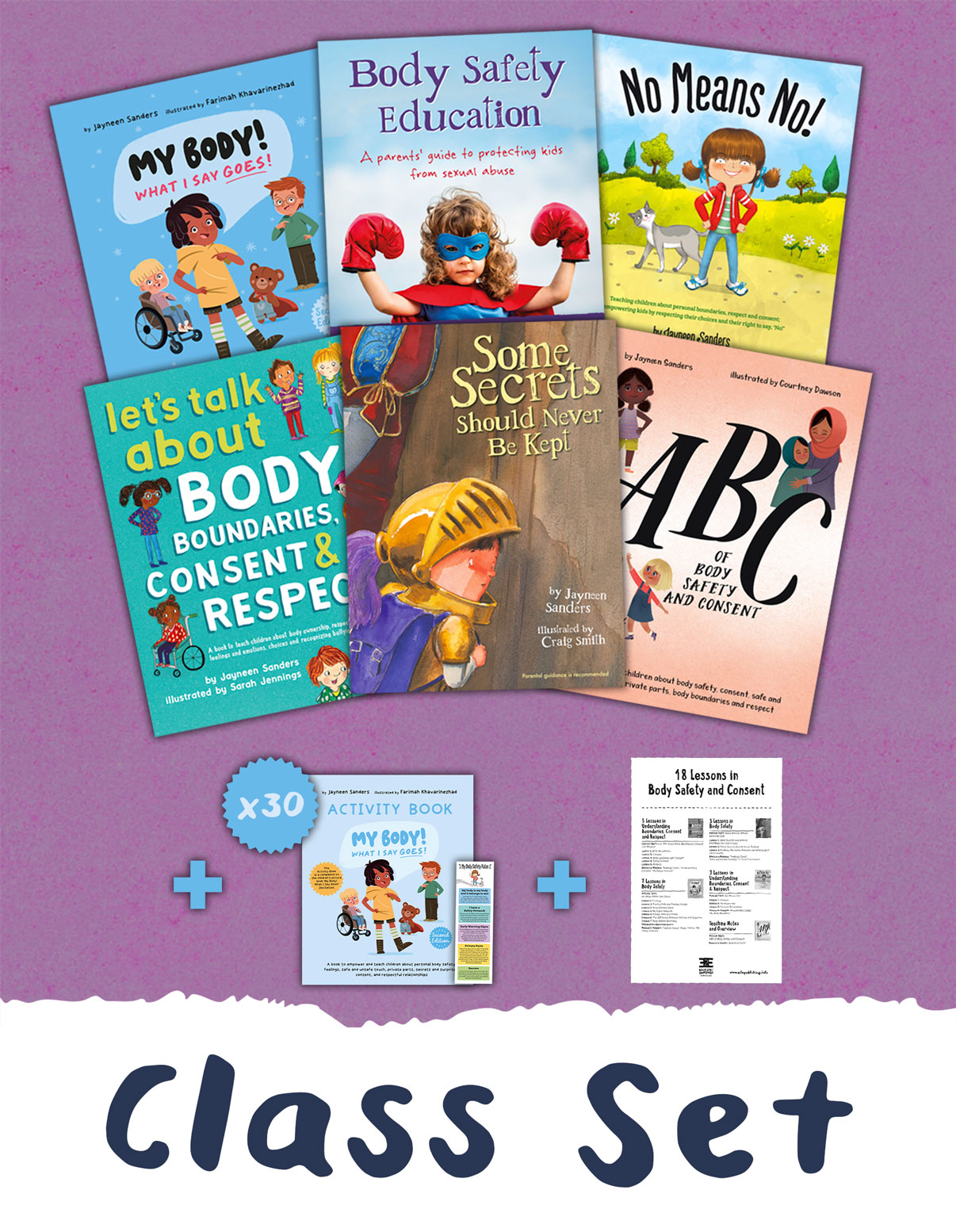 Body Safety for Children - Class Set – Educate2Empower Publishing