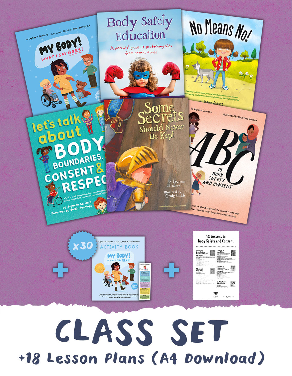 Body Safety for Children - Class Set – Educate2Empower Publishing