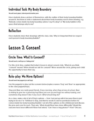Body Safety and Consent Bundle — Children's Books | Educate2Empower Pu ...