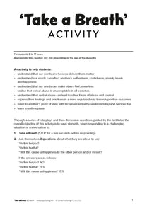 Take a Breath Activity – Educate2Empower Publishing